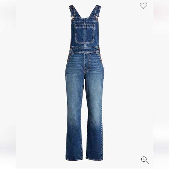 J. Crew | Jeans | Nwt Jcrew Factory Womens Denim Overalls | Poshmark